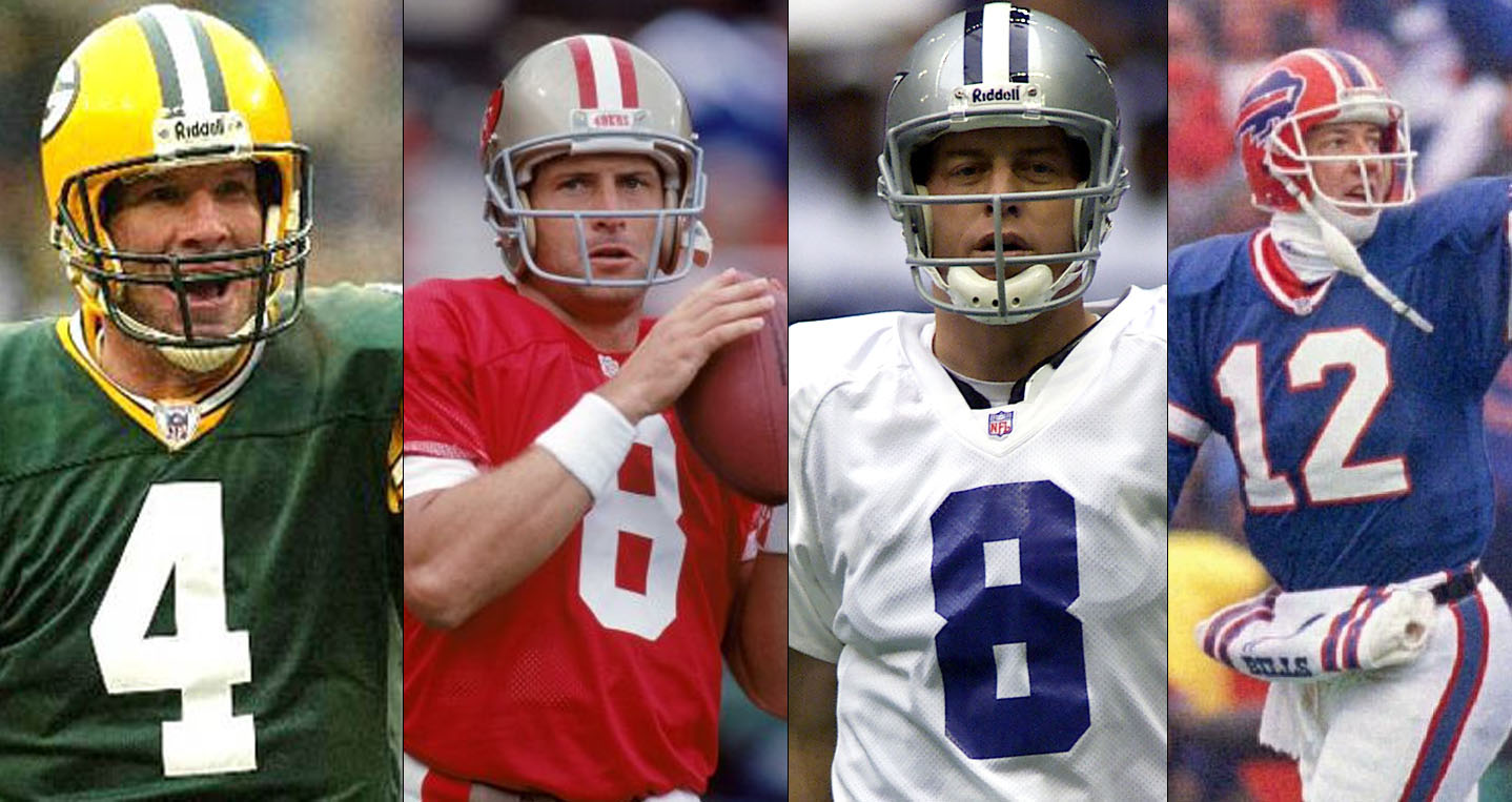 Os 5 melhores quarterbacks da NFL na década de 1990 | ProFootball