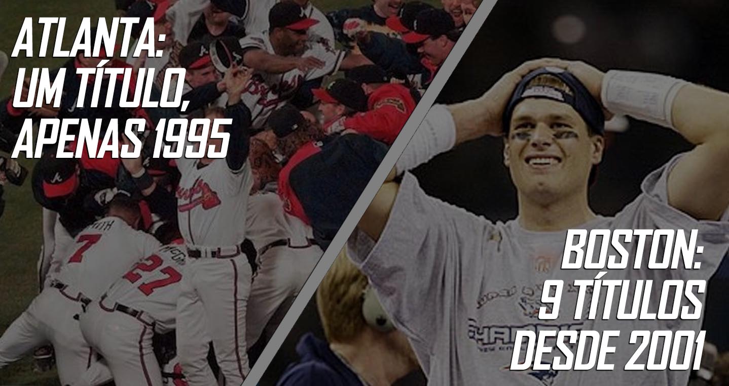 Atlanta e Boston são bem diferentes no que diz respeito a títulos ...