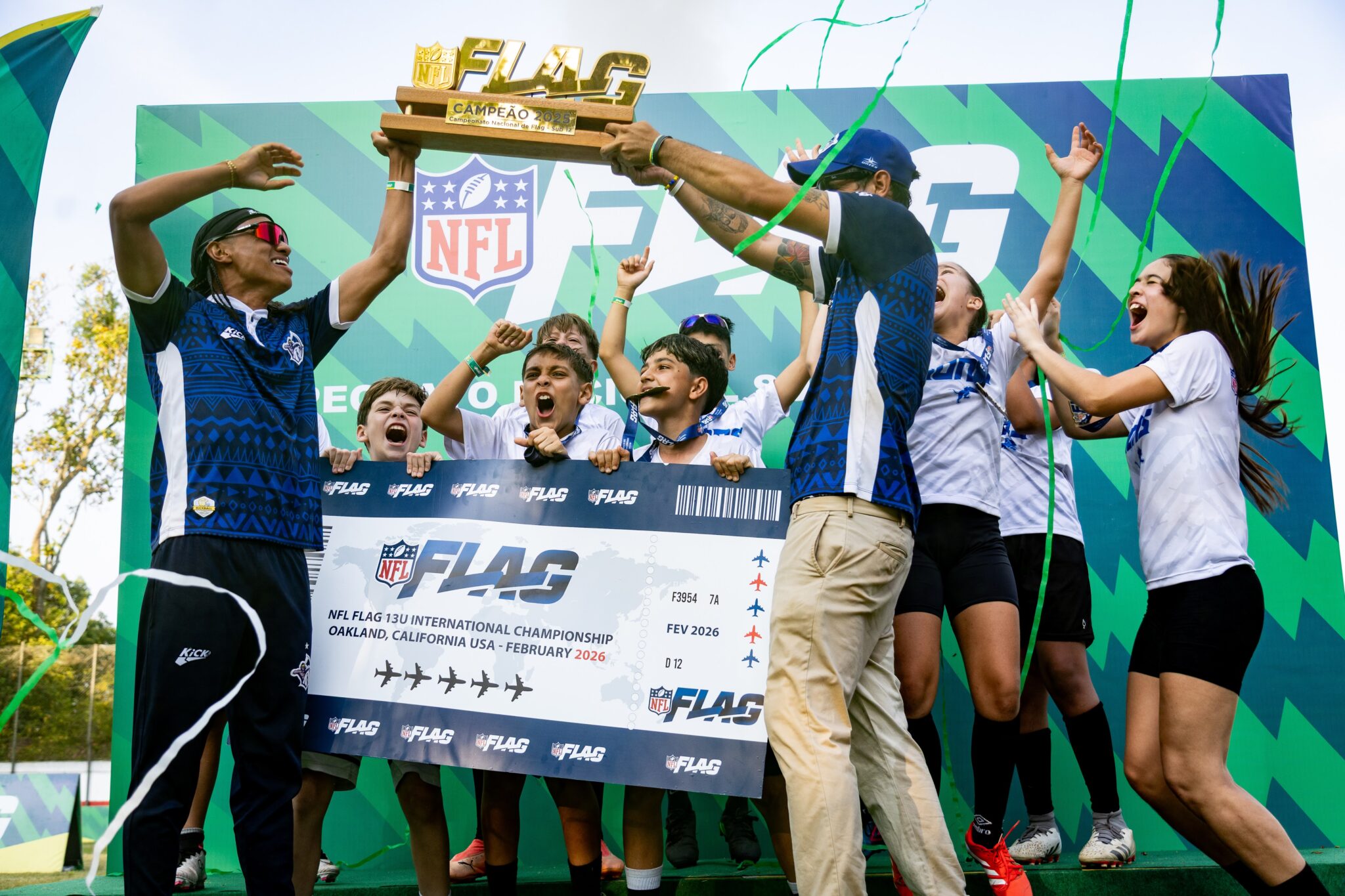 Instituto Alpha Lumen vence o Nacional de NFL Flag no Brasil